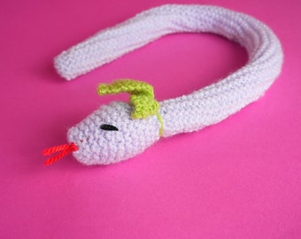 Blueberry Snake Catnip Cat Toy Hand Knitted Cat Toy | Pawsome Knits ...