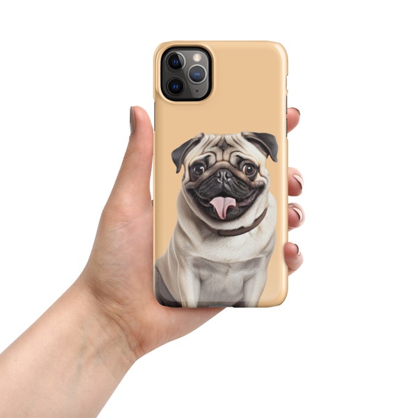 Pug iPhone Case - Etsy UK