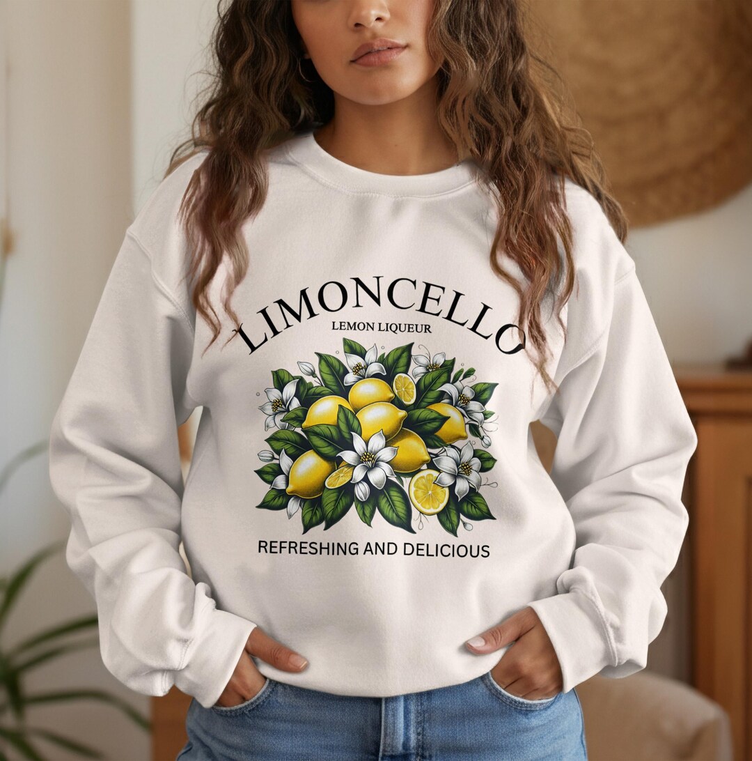Limoncello PNG Sublimation Design Instant Download, Cute Tote Bag ...