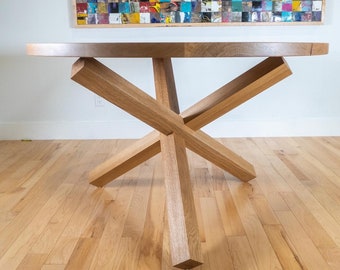 Modern Dining Table Build Plans - Etsy