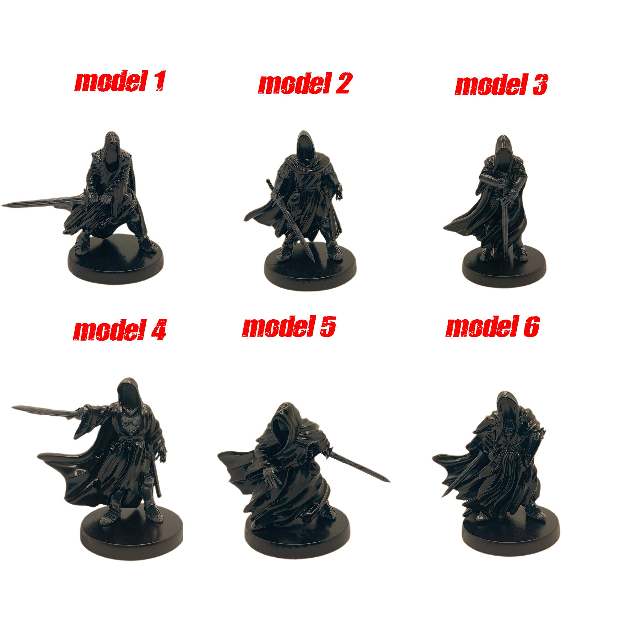 Nazgul Miniatures for the Lord of the Rings Lovers - Etsy