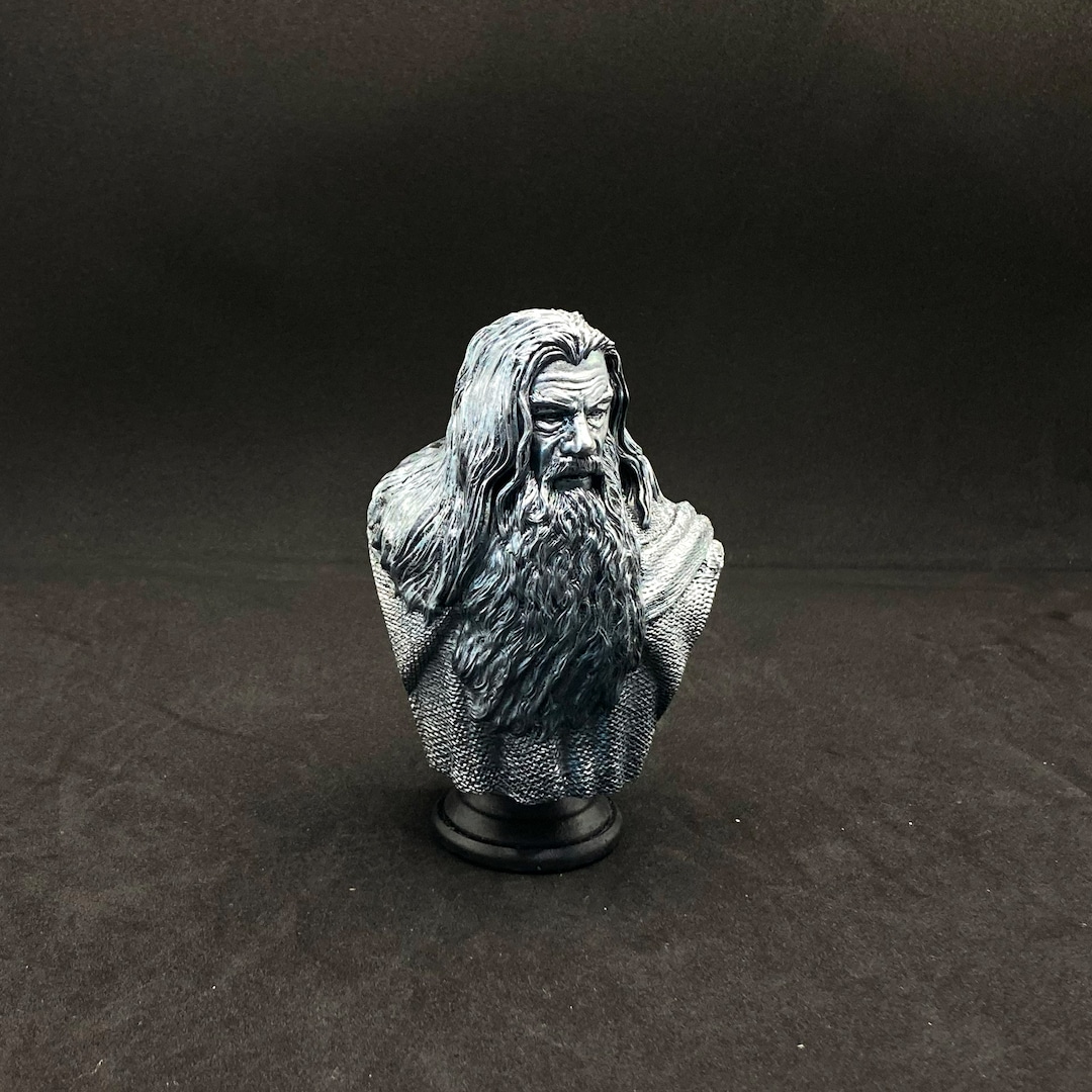 The Lord of the Rings Gandalf Bust Miniature - Etsy
