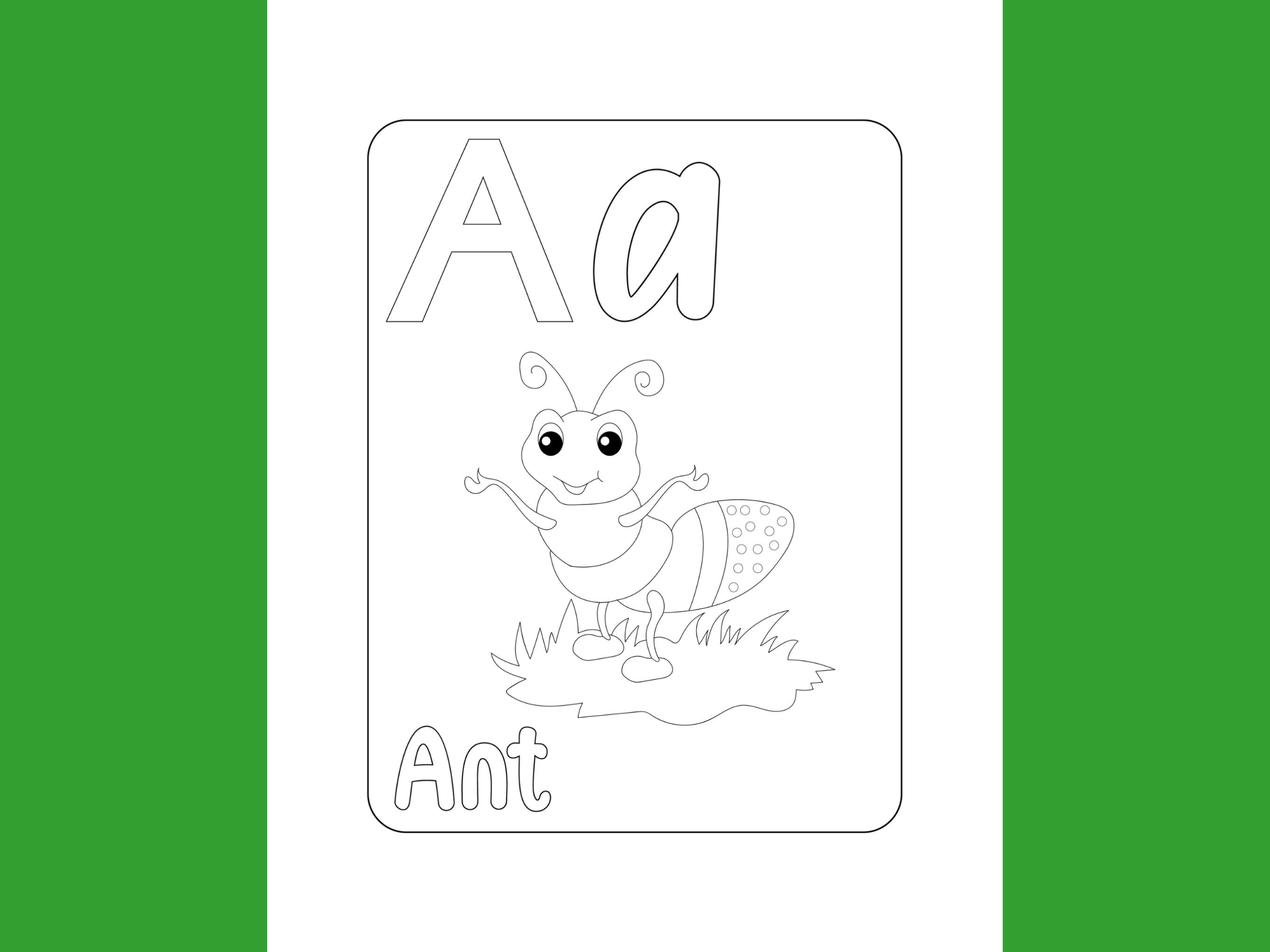 Alphabet Animal Printable Kindergarten & Pre-k Homeschool - Etsy