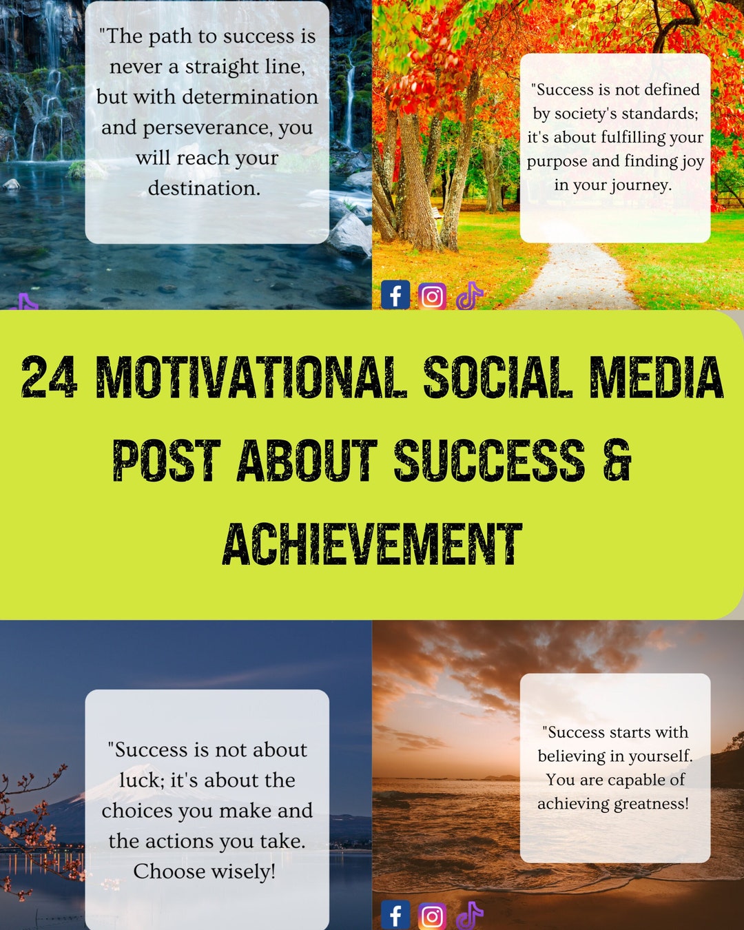 Digital Canva Motivational Quotes Inspirational Social Media Templates ...