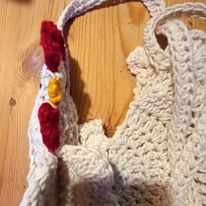 Crochet Chicken Bag Pattern Only U.S Terms - Etsy