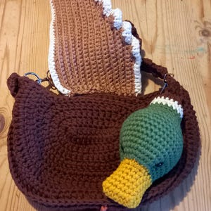 Crochet Duck Bag Pattern PDF – DIY Animal Purse Instructions – US Terms ...