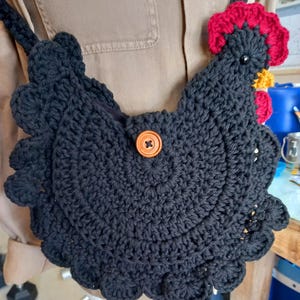 Crochet Chicken Bag Pattern Only U.S Terms - Etsy