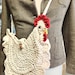 Crochet Chicken Bag Pattern Only U.S Terms - Etsy Canada