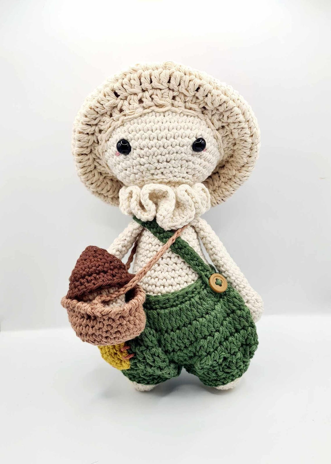 Red Cap Mushroom Boy Kip Crochet Pattern Only U.S Terms - Etsy UK