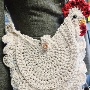 Crochet Chicken Bag Pattern Only U.S Terms - Etsy