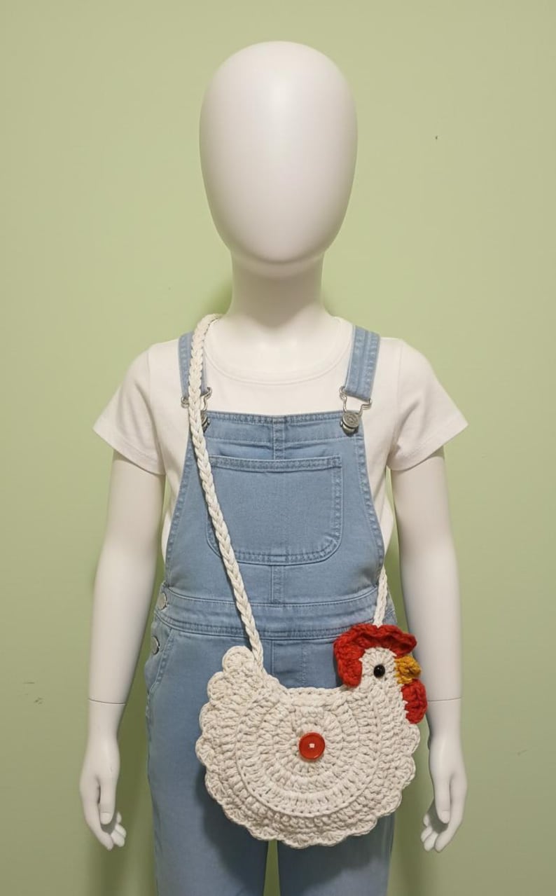 Crochet Chicken Bag Pattern | Mini Chick Easter Treat Bag | Kids ...