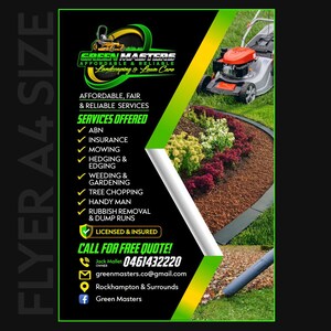 Lawn Care Logo Design | Landscaping Business Branding - Etsy