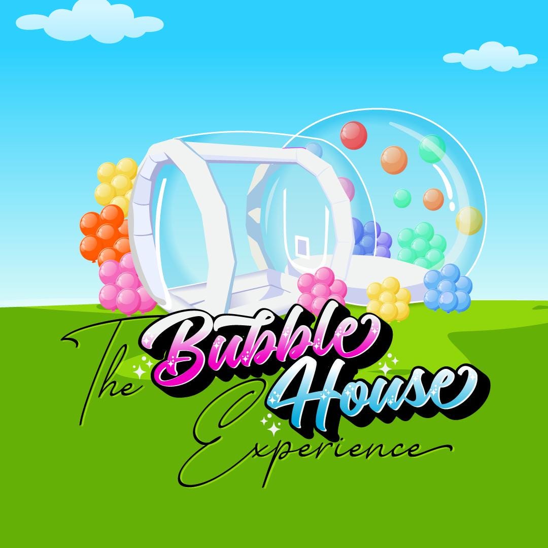 Custom Bounce House Rental Logo: Foam Party Design - Etsy