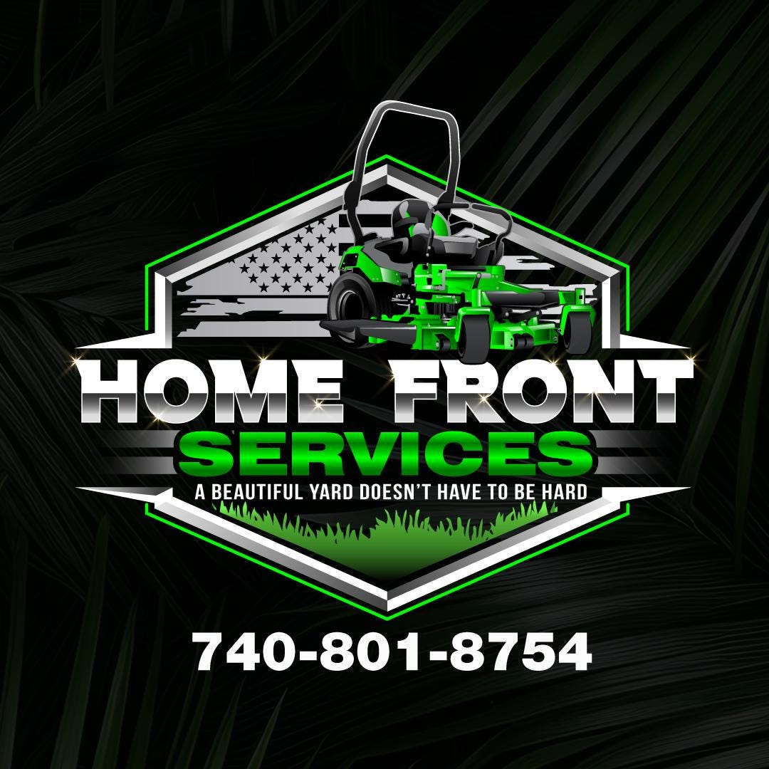 Outdoor Services Business Logo, Lawn Care Flyer, Professional Landscape ...