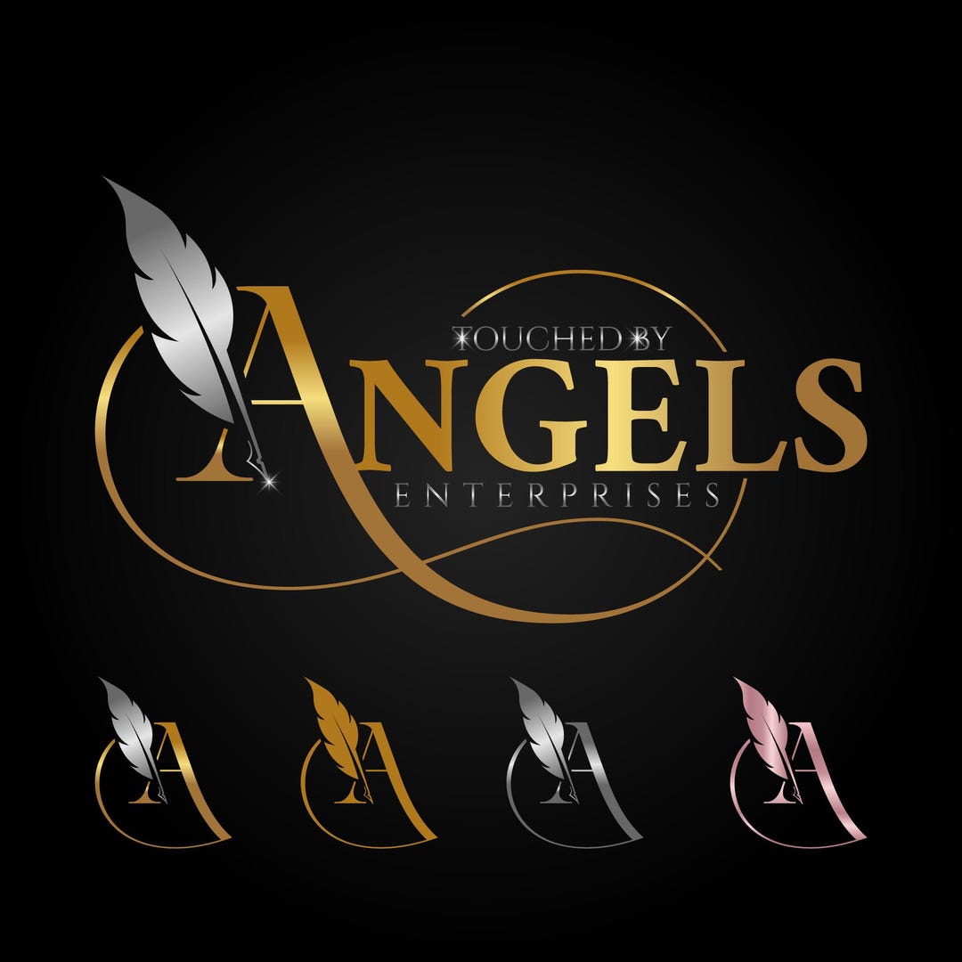 Credit Repair Logo Design Rose Gold- Logo for Tax Business Logo, Canva ...