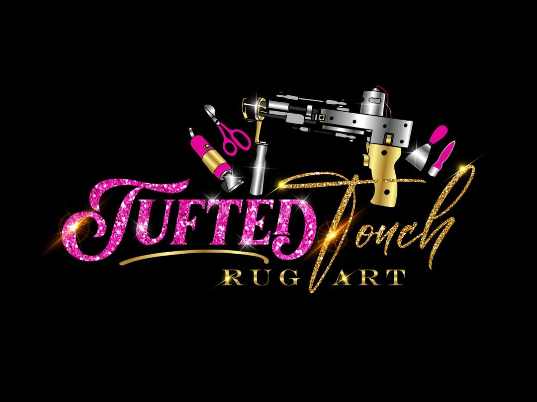 Rug Carpet Logo Design Tufting Gun Logo Design Using Carpet Making ...