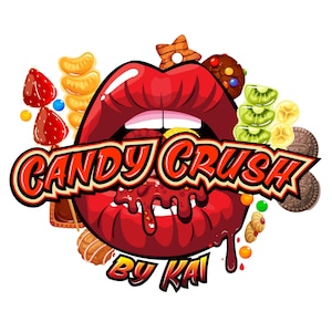 Mexican Candy Logo Design: Chamoy, Fruit Gushers, Gummy Bears, Peach ...