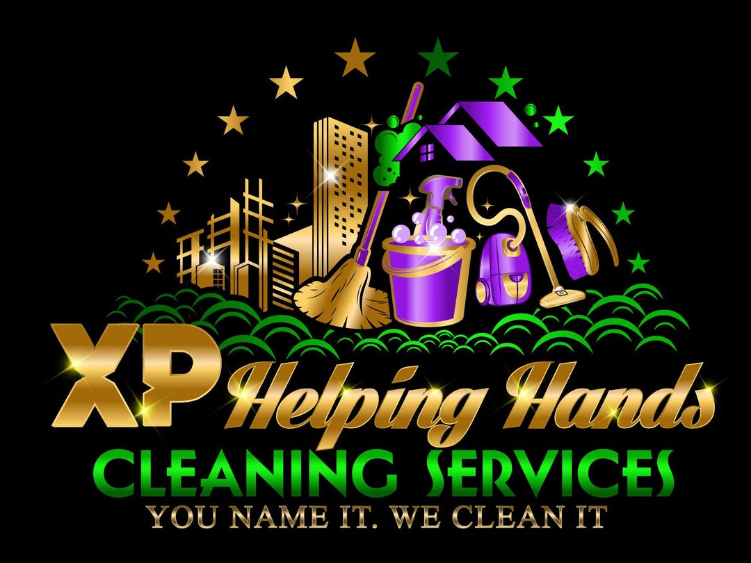 Custom Cleaning Service Logo Design: Housekeeping Business Branding - Etsy