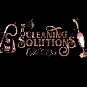 Custom Cleaning Service Logo Design: Unique Housekeeping Branding - Etsy