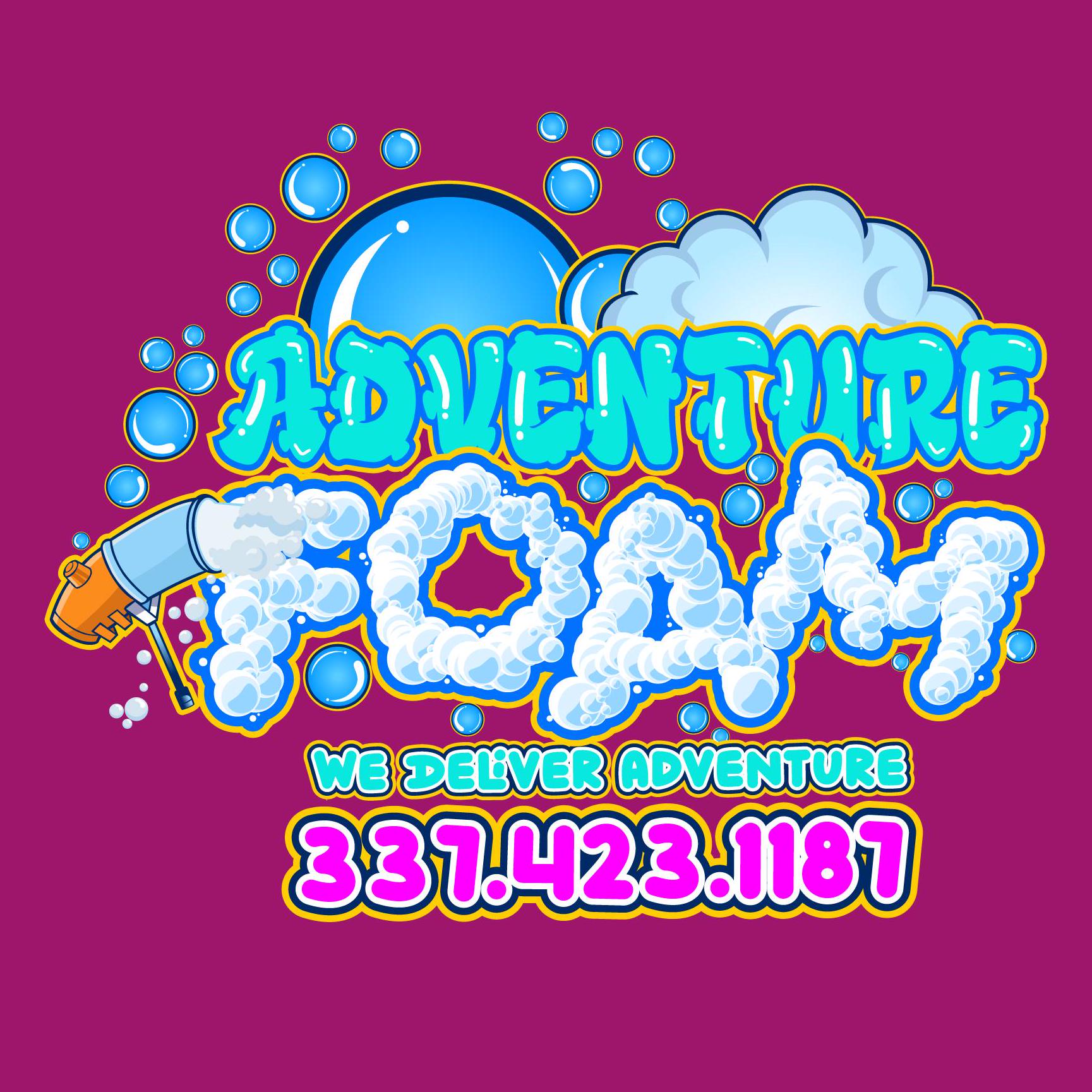 Custom Bounce House Rental Logo: Foam Party Design - Etsy