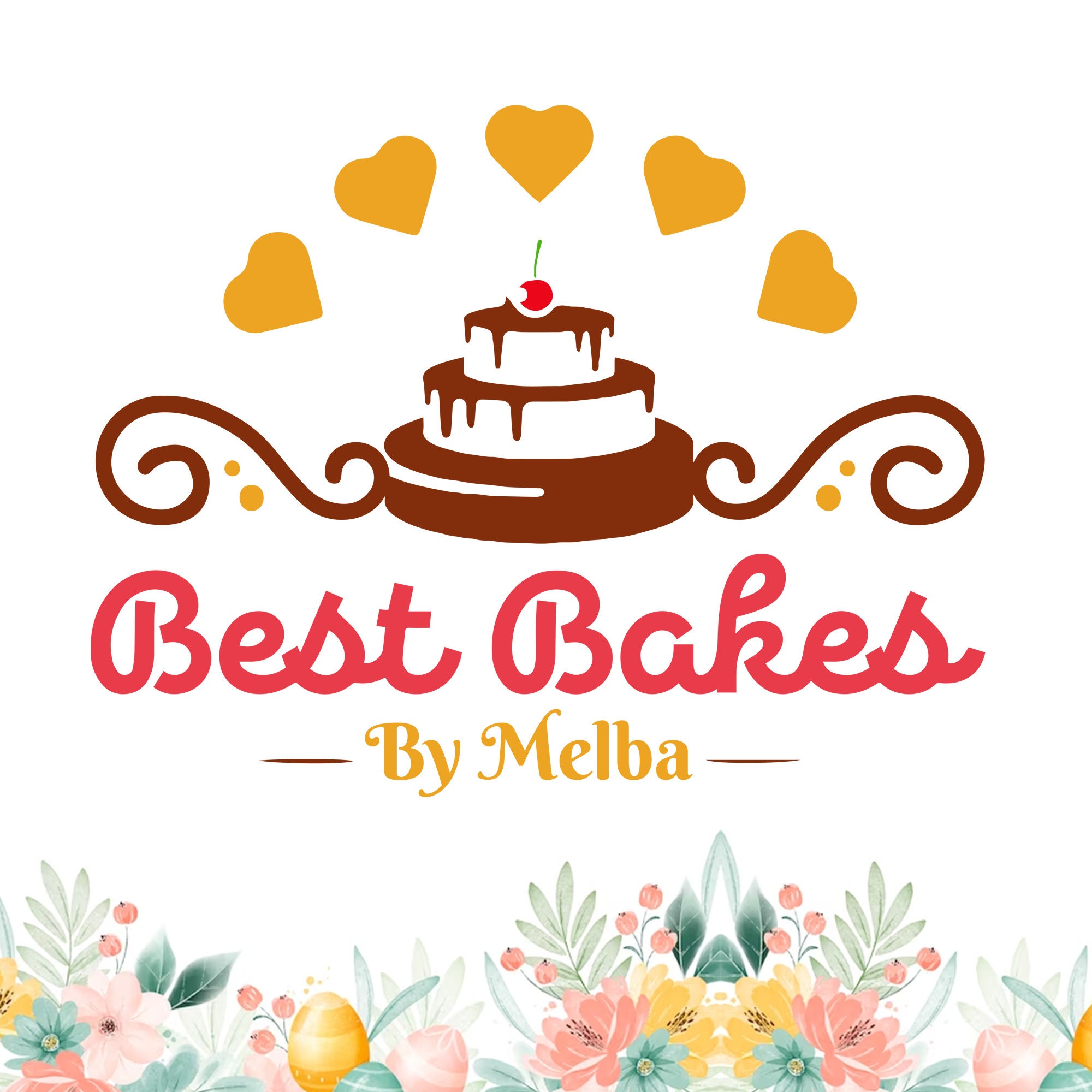 Handcrafted Bakery Logo for Home Bakers: Customizable Sweet Treats ...
