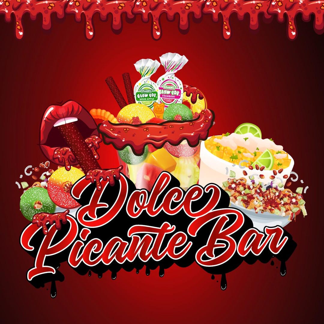 Chamoy Logo Design, Dulces Enchilados Logo, Dolce Piccante Logo, Chamoy ...