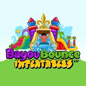 Custom Bounce House Rental Logo: Fun, Professional Design - Etsy