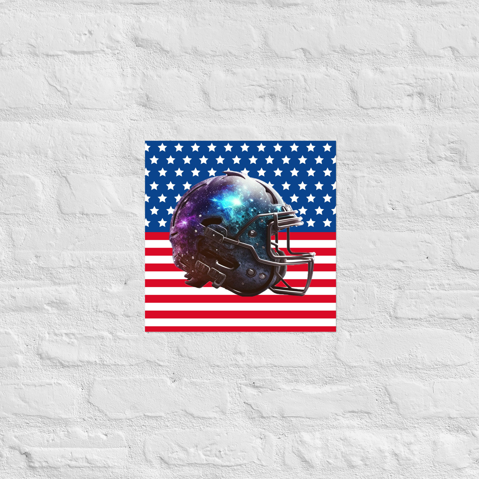 Wall Poster of NFL Helmet - Etsy