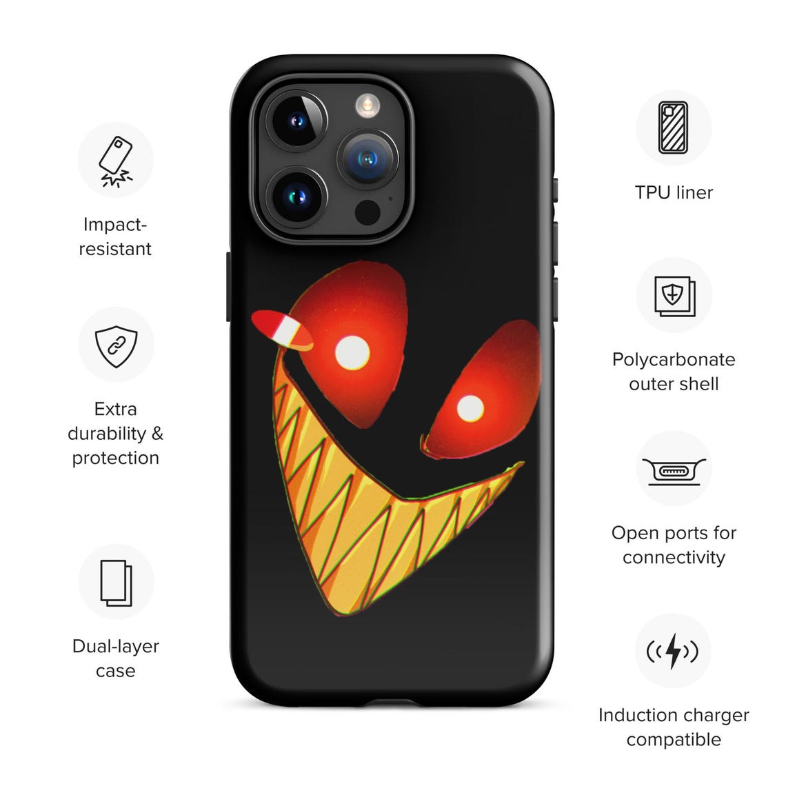 Alastor Smile: Hazbin Hotel Tough Case for Iphone® - Etsy