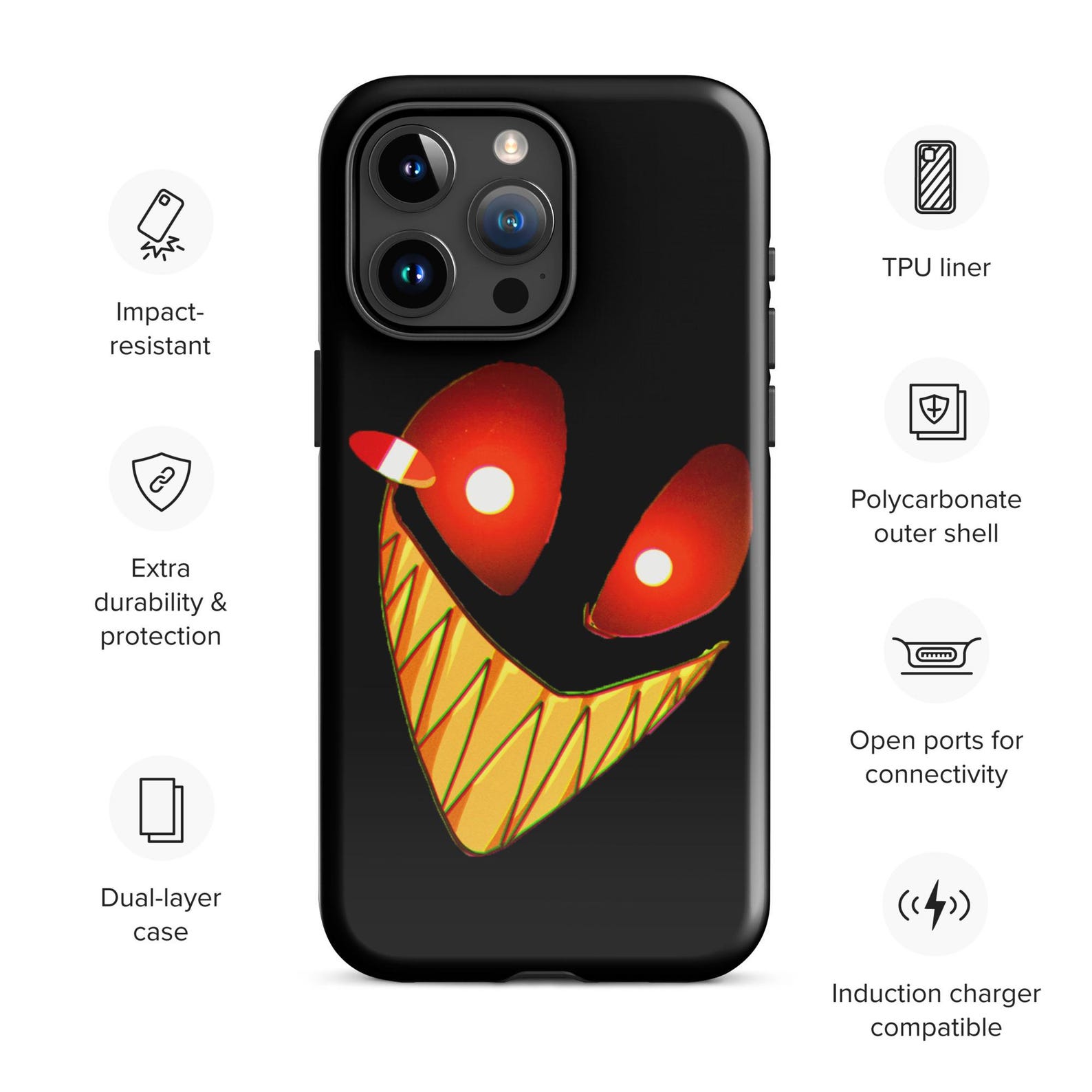 Alastor Smile: Hazbin Hotel Tough Case for Iphone® - Etsy