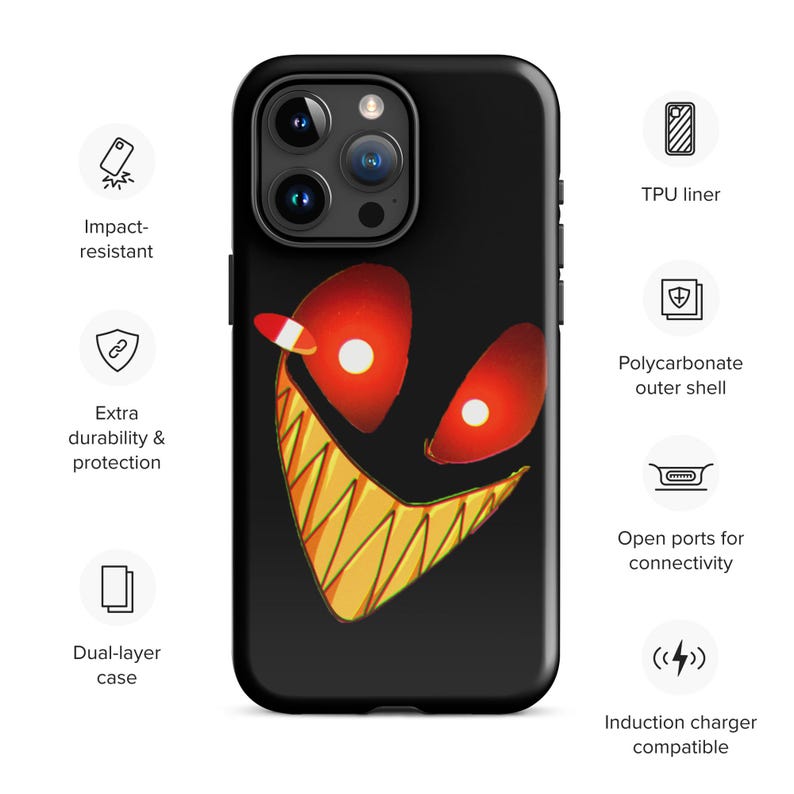 Alastor Smile: Hazbin Hotel Tough Case for Iphone® - Etsy