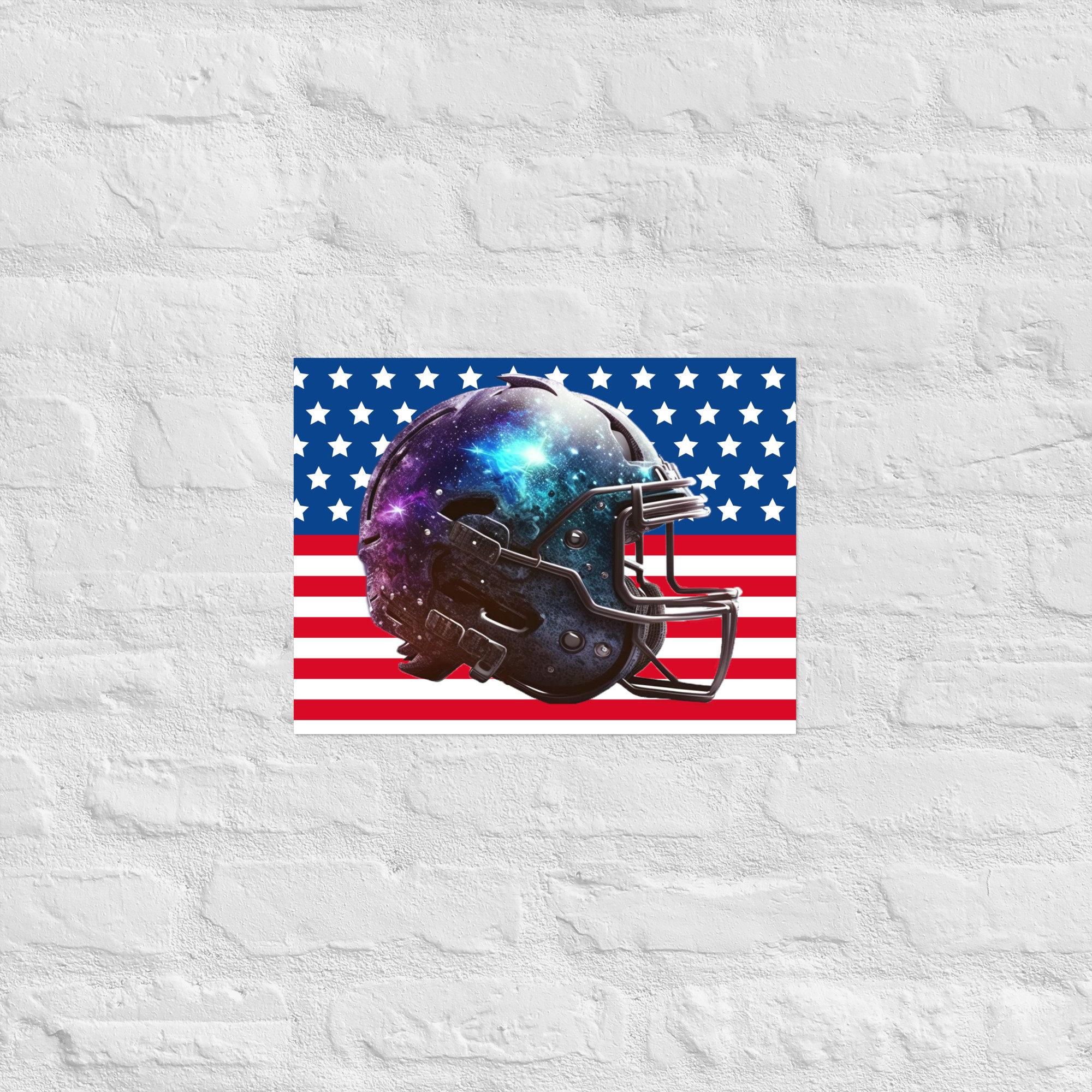 Wall Poster of NFL Helmet - Etsy