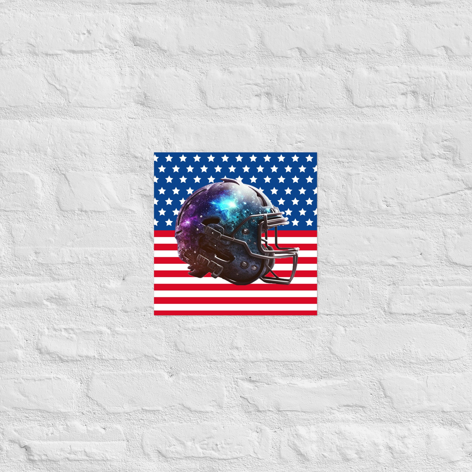 Wall Poster of NFL Helmet - Etsy