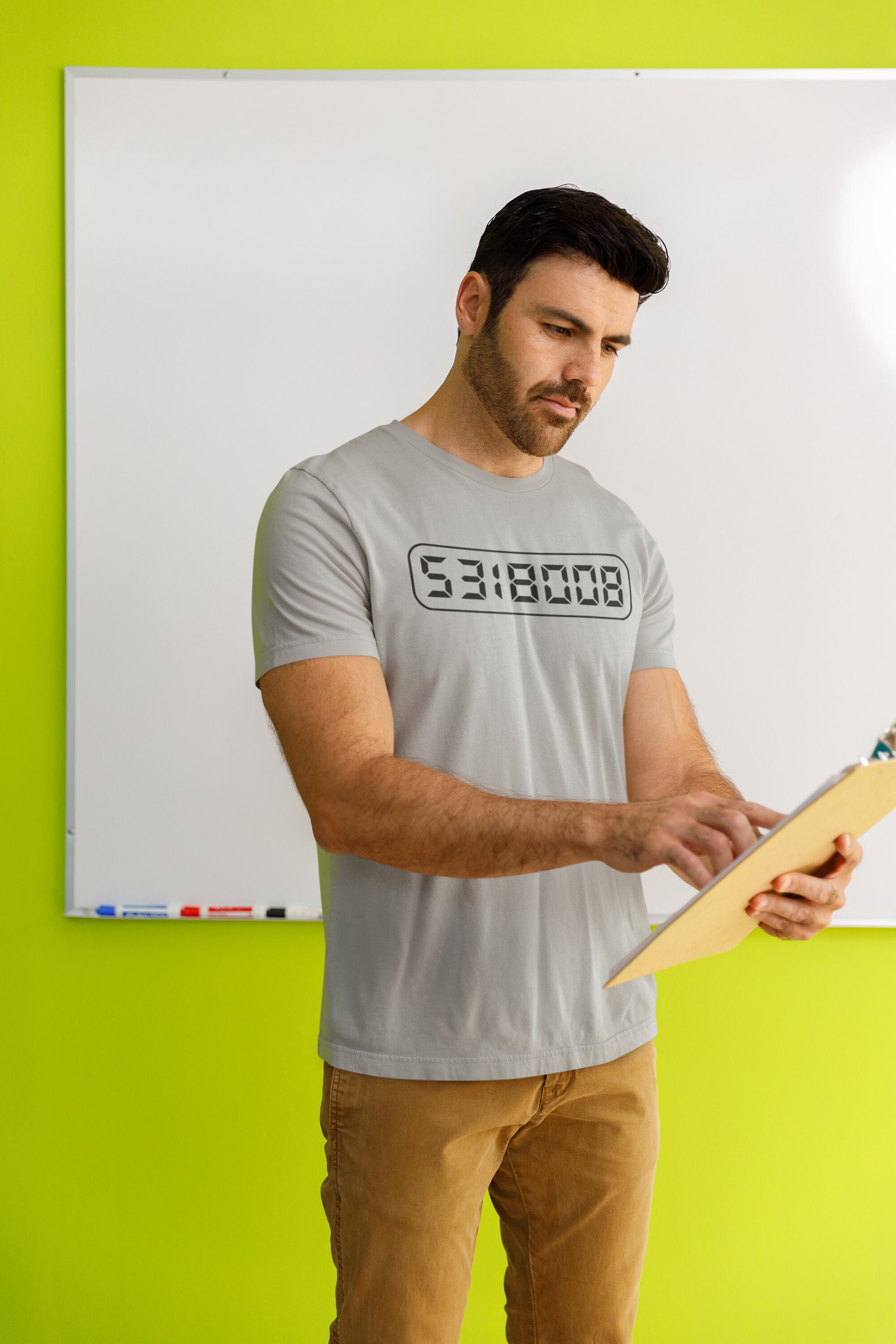 5318008 BOOBIES Upside-down Calculator Unisex T-shirt - Etsy