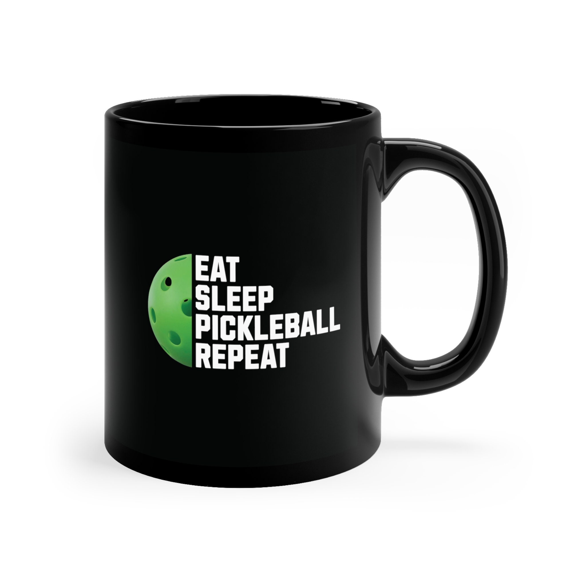 East Sleep Pickleball Repeat, Pickleball Mug, Pickleball Gift, Coffee ...