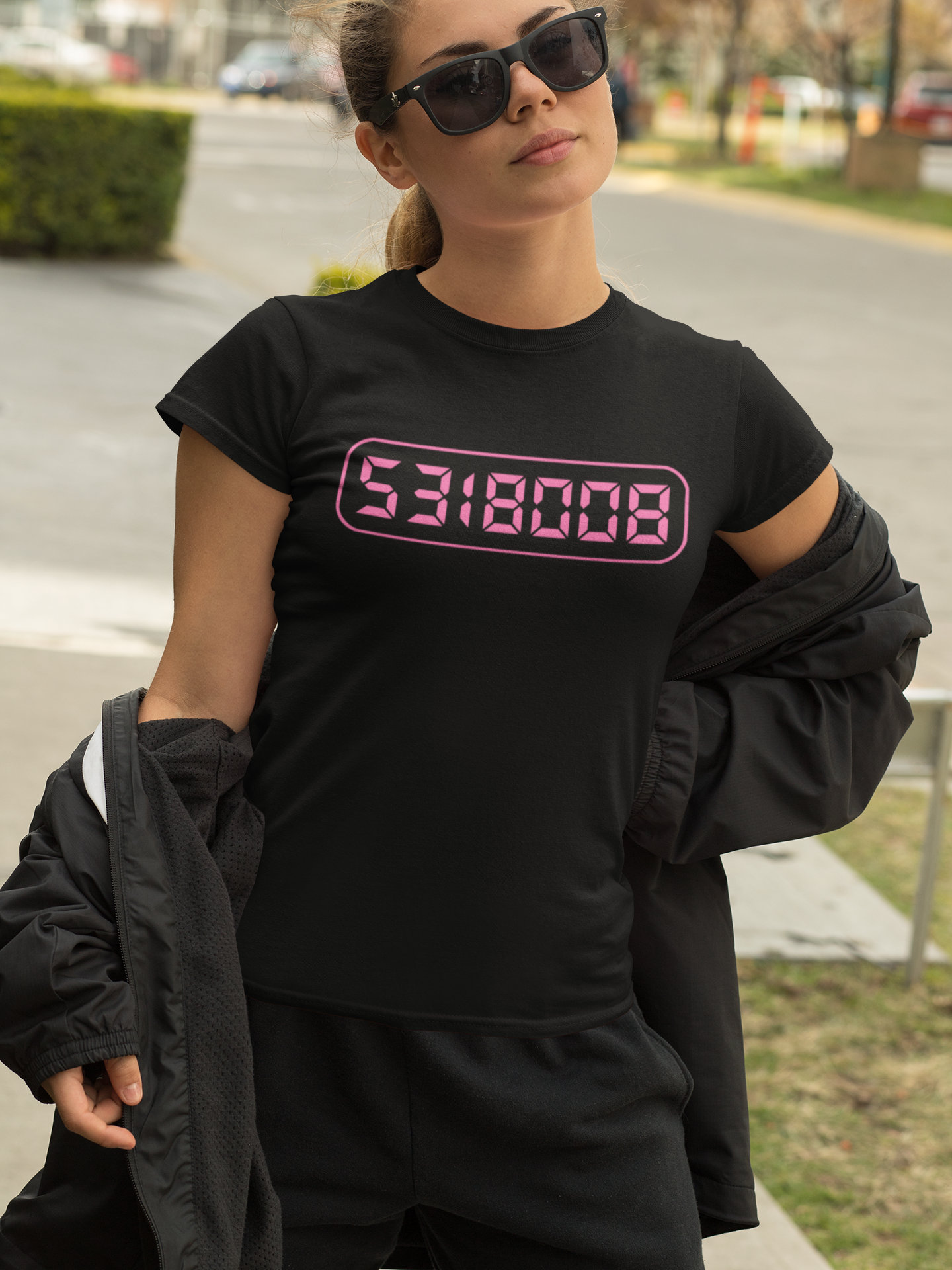 5318008 BOOBIES Upside-down Calculator T-shirt - Etsy