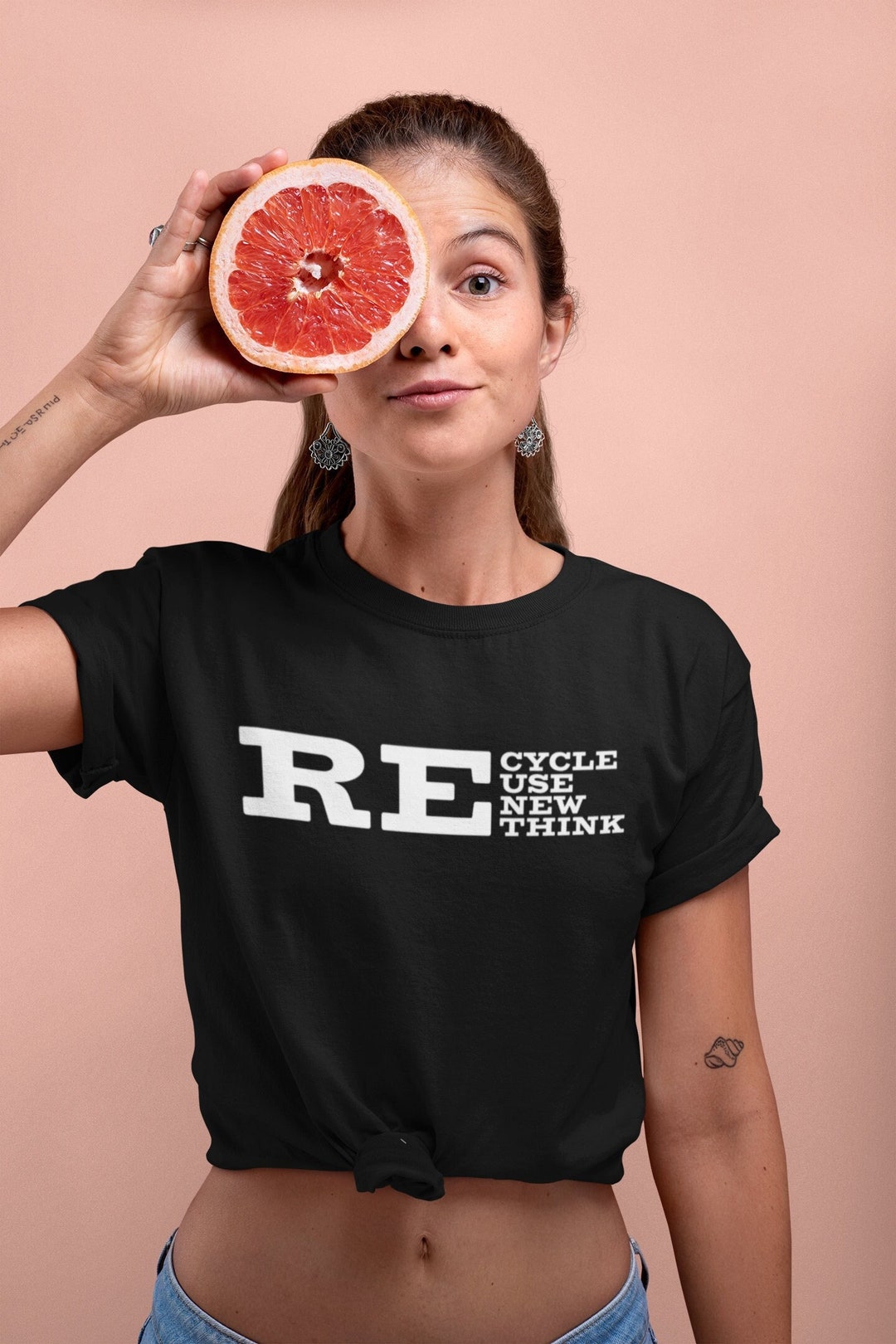 Recycle Reuse Renew Rethink T-shirt Funny T-shirt Gift Funny Gift Cunt ...