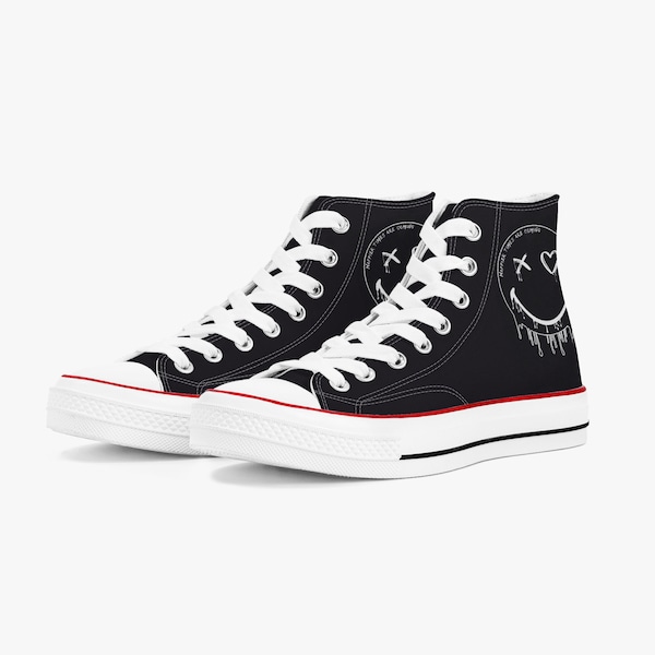 Black Converse - Etsy
