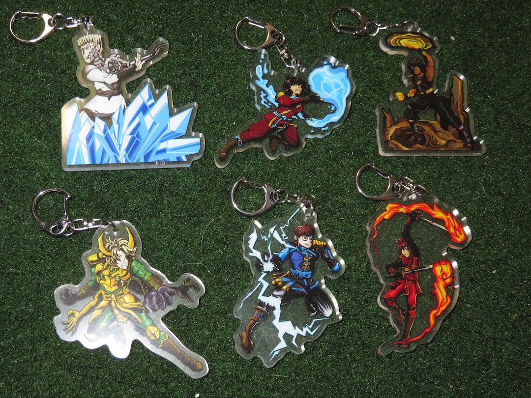 Ninja Go Character Keychains - Etsy