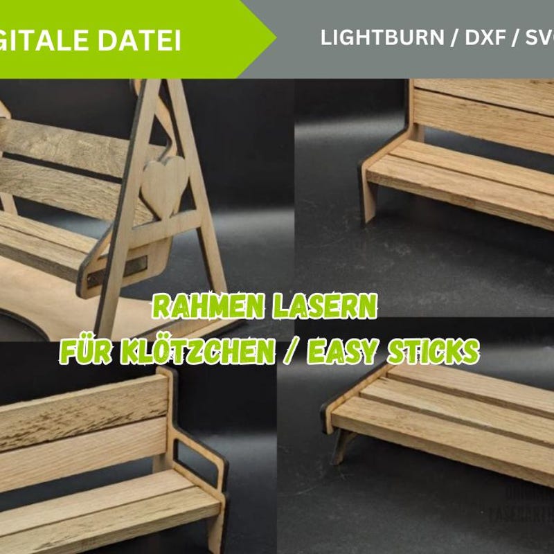 Park Bench Pattern - Etsy