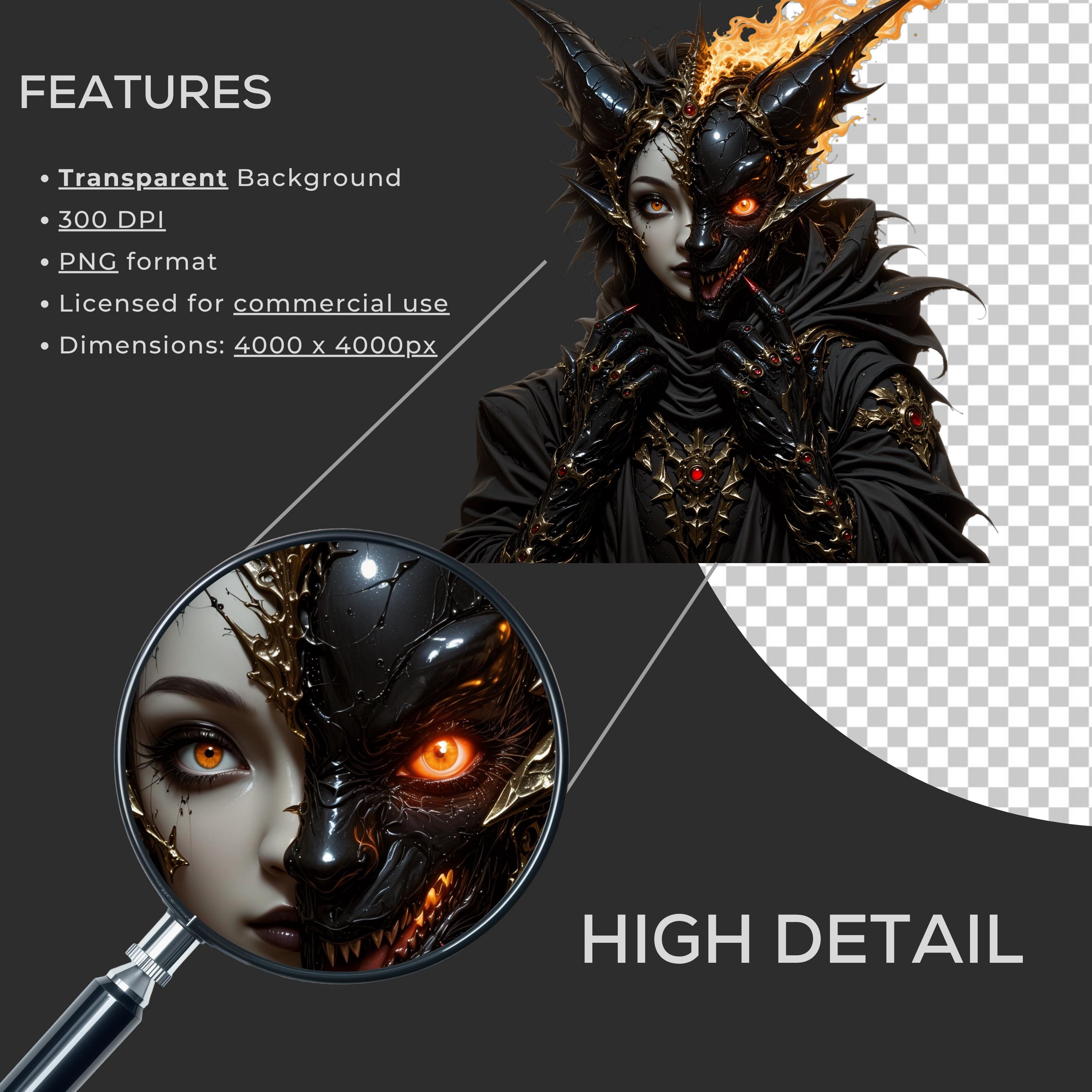 Monster Clipart Bundle, Zombies Demons Werewolves Vampires Dark Fae ...