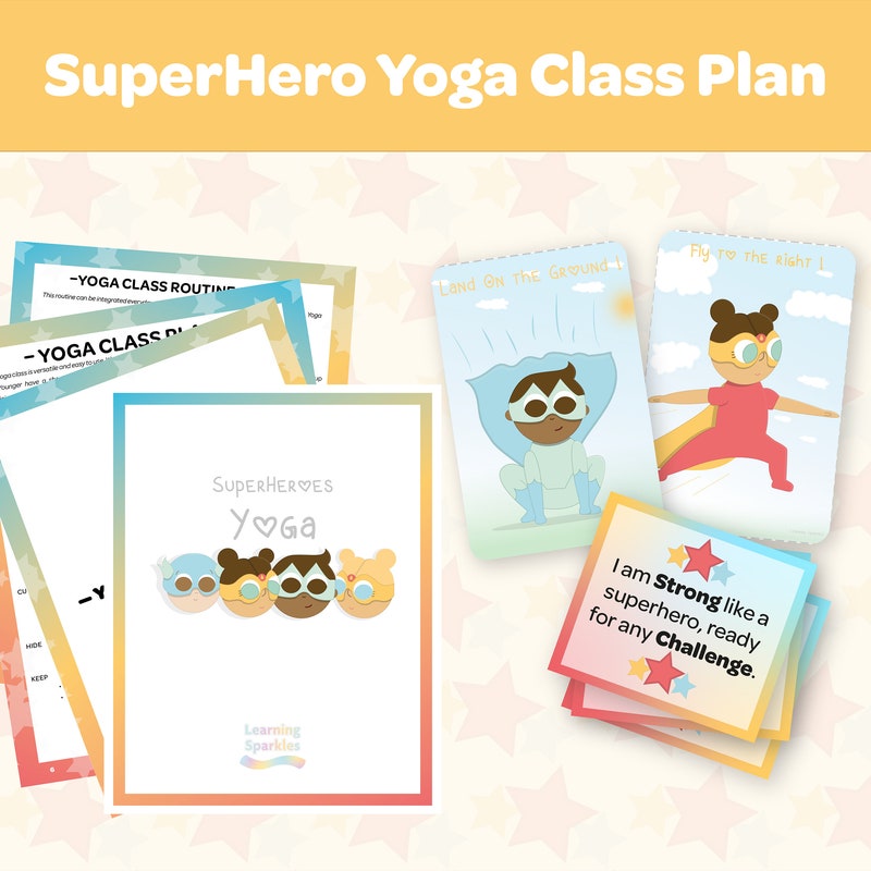 Yoga Class Plan - Etsy