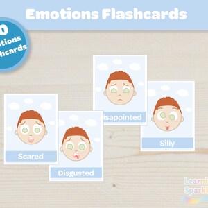 Emotions Printable Activity Boy Version, Feelings Chart Printable ...