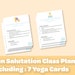 Sun Salutation Yoga Lesson Plan Kit, Kid Yoga Cards, Mindfulness, Kids ...