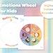Feeling Wheel for Kids, Emotion Wheel Printable - Etsy