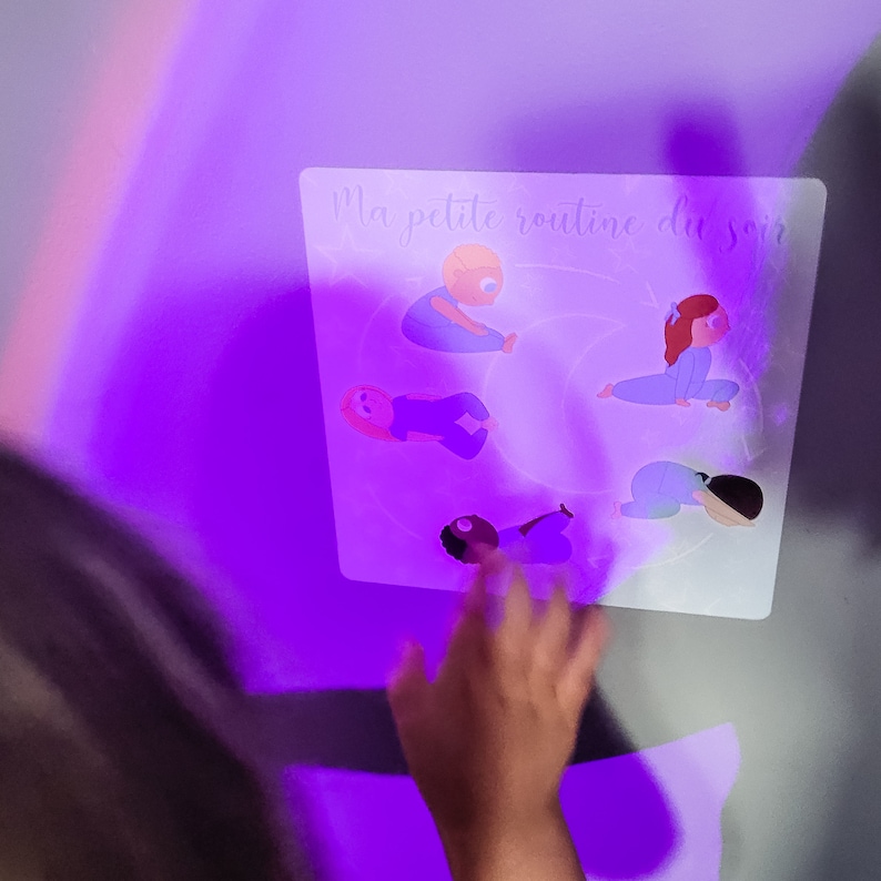 Bedtime Routine Yoga Poses, Yoga Poster Poses for Kids, Calming Corner ...