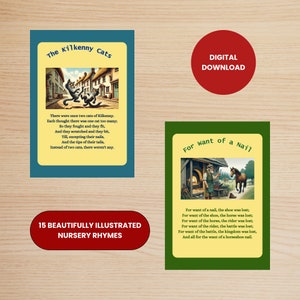 Beautifully Illustrated Mother Goose Posters - Etsy