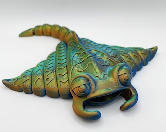 Manta Ray, 3D Printed Articulated Flexi - Etsy