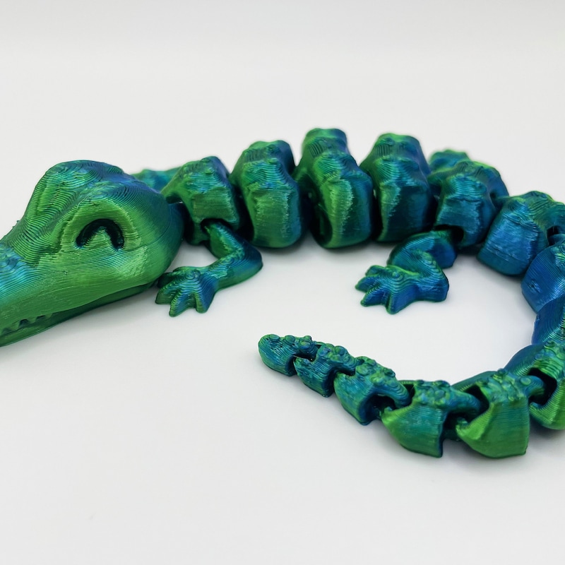 Alligator Figurine - Etsy