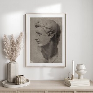Classical Art Print, Vintage Sculpture Wall Art, Home Decor Poster ...